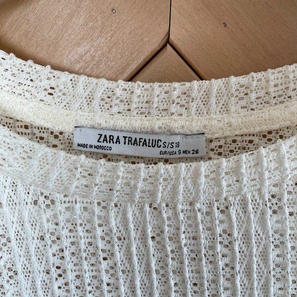 Zara | Tops | Zara Sheer Tee | Poshmark